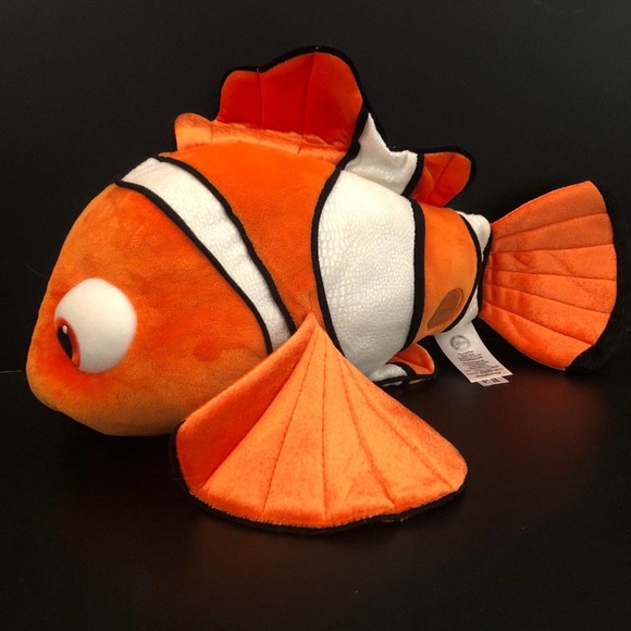 Disney | Toys | Disney Store Finding Nemo Plush Clown Fish Doll Toy ...